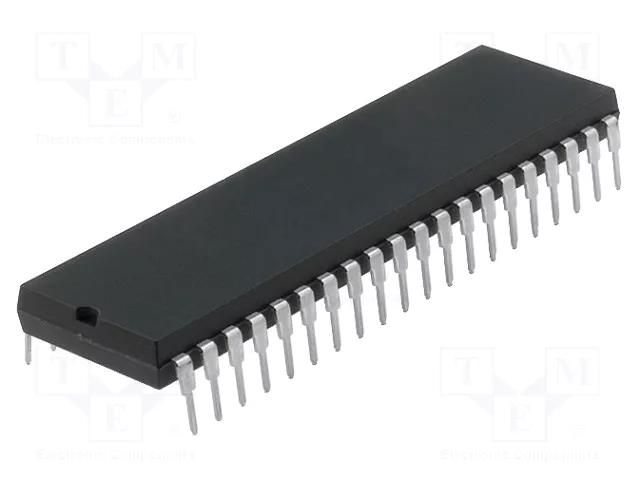 Microchip IC: AVR microcontroller; DIP40; 2.7÷5.5VDC; Ext.inter: 3; Cmp: 1 MICROCHIP TECHNOLOGY ...