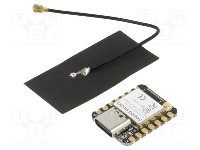 Seeed Studio Dev.kit: evaluation; ADC,GPIO,I2C,I2S,SPI,UART; ESP32-S3R8 ...