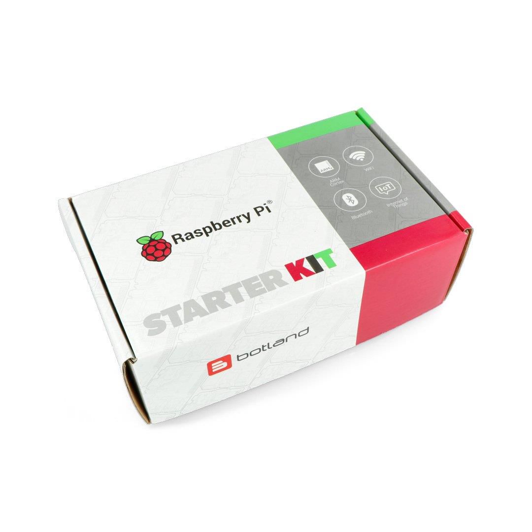 RASPBERRY-PI StarterKit with Raspberry Pi 5 WiFi 4GB RAM + 32GB microSD + official accessories ...