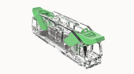 DEGSON ELECTRONICS Universali laidų jungtis tiesi 2x0.2-4mm² 450V 32A Degson | LEMONA