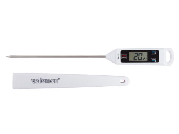 Velleman Termometras su ilgu davikliu -50 iki +300 °C, DTP9 | LEMONA