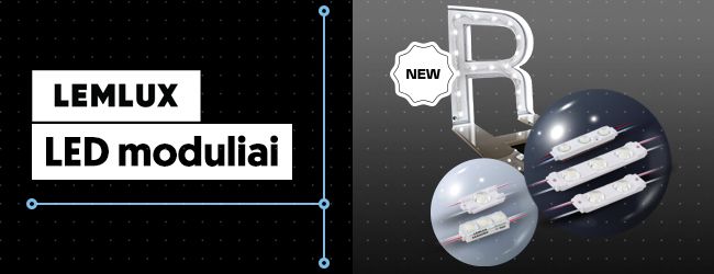 LEMLUX LED moduliai | LEMONA